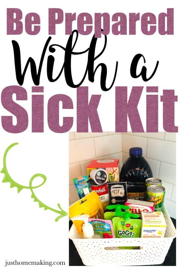 How to Make a Sick Kit - Just Homemaking