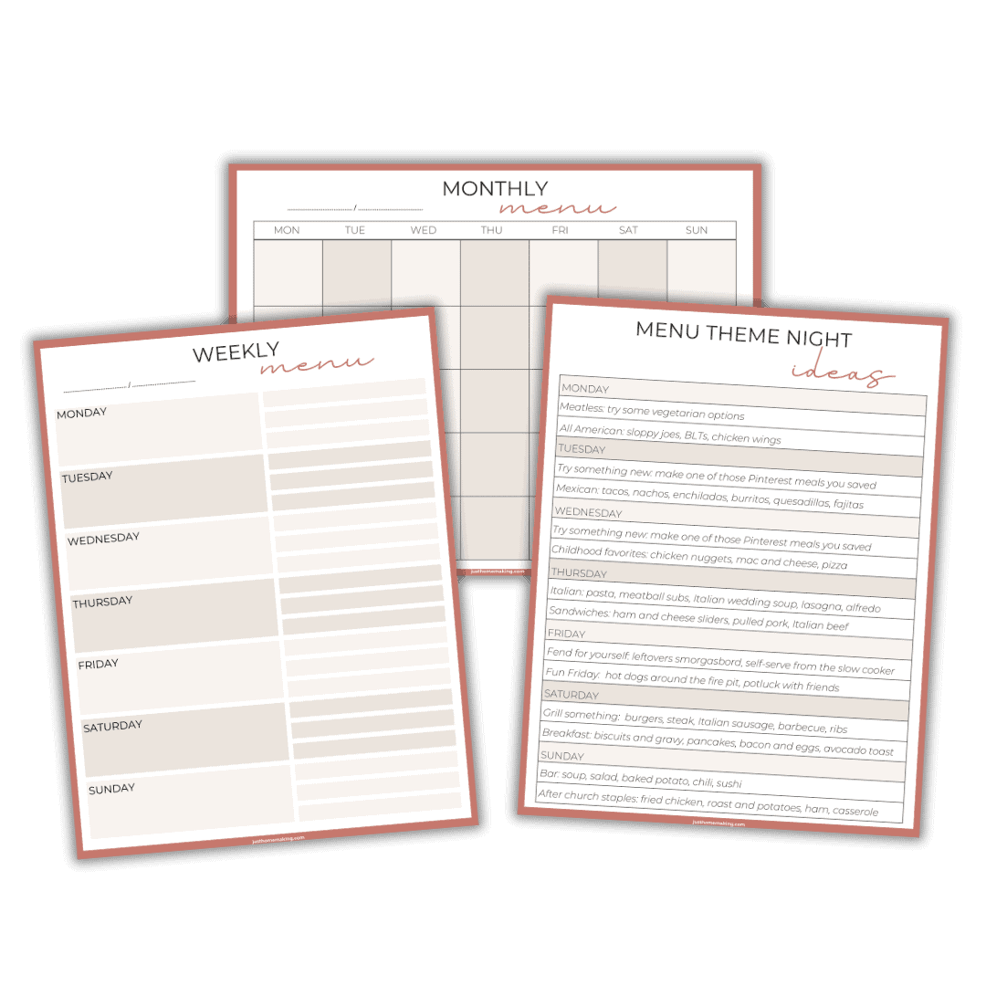 Meal Planning System: An Absolute Game Changer for Busy Moms - Just ...